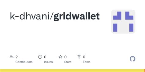 Github K Dhvanigridwallet