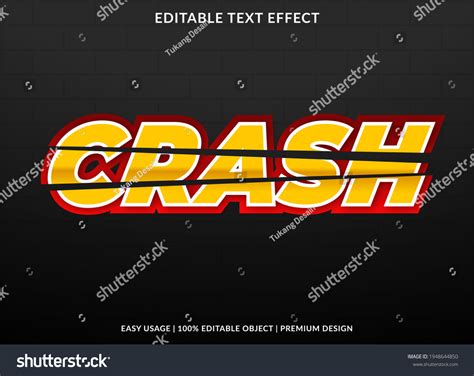 Crash Font Over 2693 Royalty Free Licensable Stock Vectors And Vector