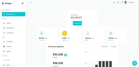 I Finished Building This Admin Dashboard Using Syncfusion React Js Ui Zeyad Hegazy