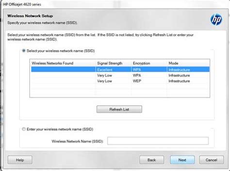 Set Up The Hp Officejet 4620 On A Wireless Network Solve Your Tech