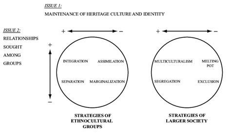 4 Different Outcomes Of Acculturation Download Scientific Diagram