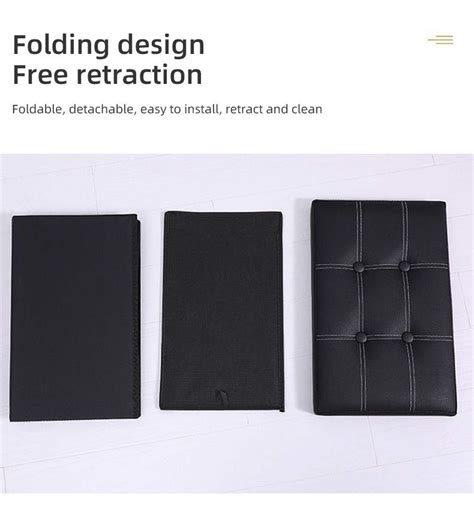 Ottoman Storage Box Stool Rectangular Storage Stool Sofa Folding