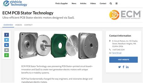 Emobility Pcbstator Printstator Electricmotors Ecm Pcb Stator Tech