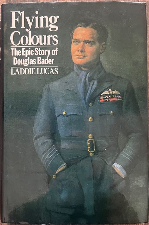 Special Copy Douglas Bader Flat Signed And Remarqued With Extras Flying