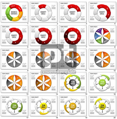 Process Shapes Presentation Template For Google Slides And PowerPoint