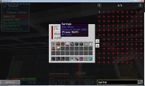 Blizz Syring In Spawner Null Requirement Rftools 112 733 · Issue