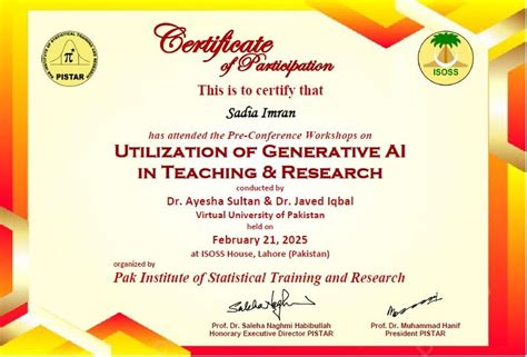 Dataanalytics Generativeai Aiineducation Researchtechniques Sadia Imran