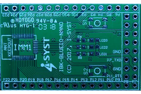 Nano Size Ant Bluetooth5 Arm M4f 30 I O Module From I Syst On Tindie
