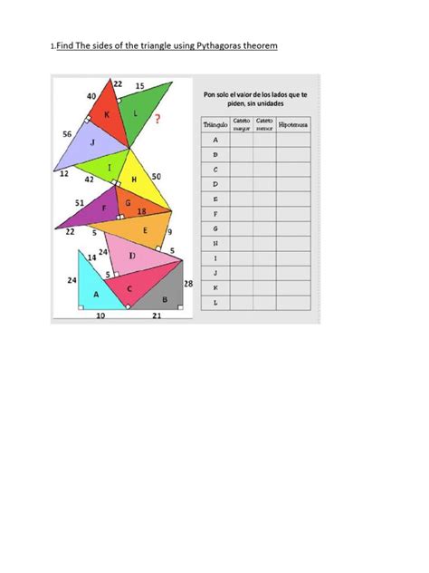 Grade 7 Math Pythagoras Theorem Pdf