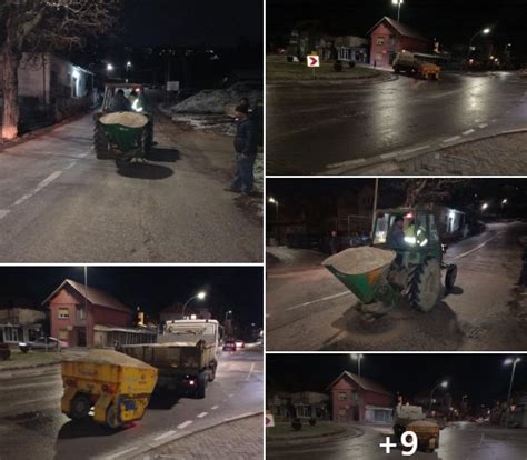 ФОТО ЈП Охридски КОмуналец до доцна синоќа на терен низ улиците и населбите во Охрид Ohrid1