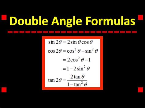 sum and difference identities formulas sine cosine 57 off