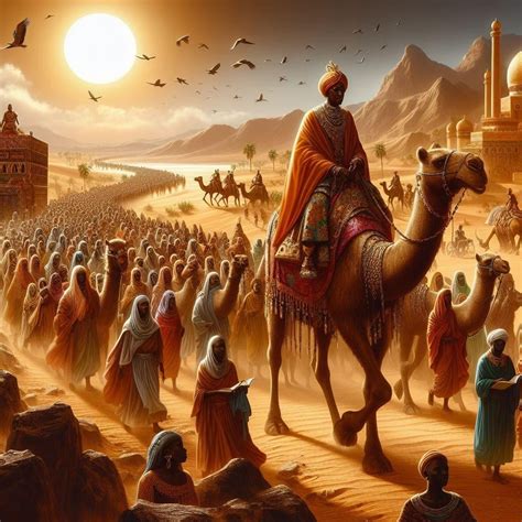 Mansa Musa Hajj Depiction Rafricanhistory