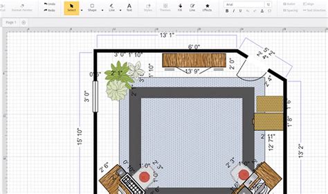 Online Floor Plan Creator Smartdraw At Claire Grissom Blog