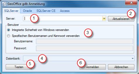 Unterstützte Datenbanksysteme