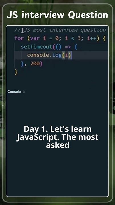 Javascript Most Asked Interview Question Javascript Interview