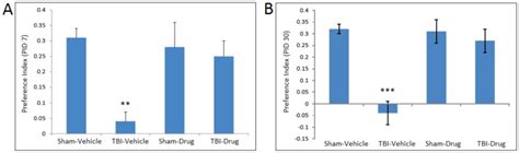 Preference Index For The Novel Object In The Novel Object Recognition Download Scientific