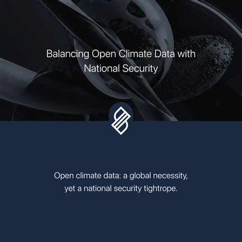 Balancing Open Climate Data With National Security → Scenario