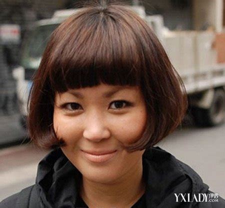 图胖女孩短发发型 新短发让你时尚瘦脸兼得 胖女孩短发发型 伊秀美容网 yxlady