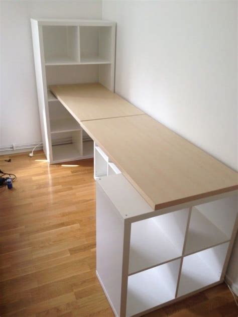 Kallax Desk Ideas Two Ways To Set Up A Stylish Workstation