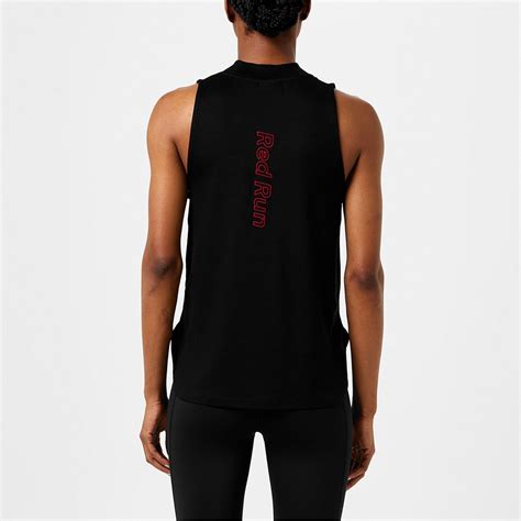 red run redrun vest ld42 women black inky flannels