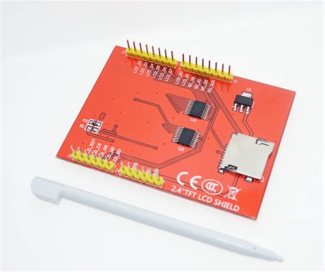 Купить lcd модуль tft 2 4 дюймовый tft ЖК экран для arduino ООН r3