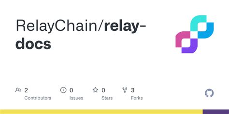 Github Relaychainrelay Docs