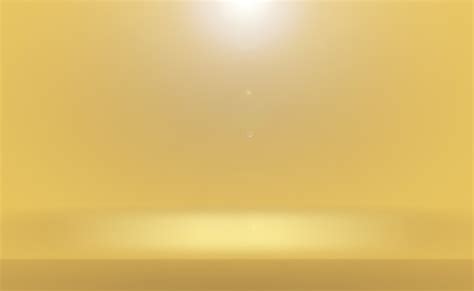 추상 럭셔리 골드 노란색 그라데이션 스튜디오 벽은 배경 레이아웃 배너 및 제품 프레젠테이션으로 잘 사용됩니다 프리미엄 사진