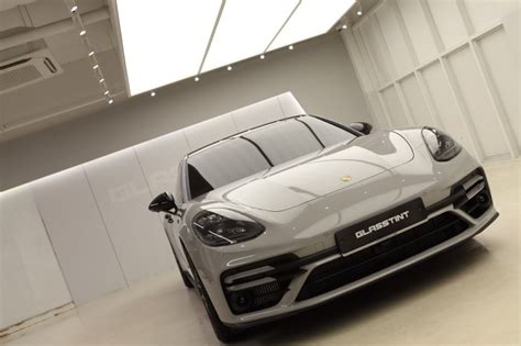 포르쉐 파나메라 Gts 썬팅 비 내림 스크래치 방지를 위한 틴트 프로텍터 펠트지 시공과 글라스틴트 슈어x 틴팅 네이버 블로그