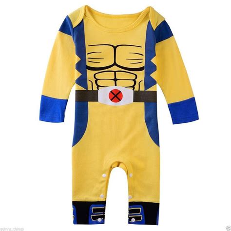 Adorable Wolverine Long Sleeve Outfit For Babies