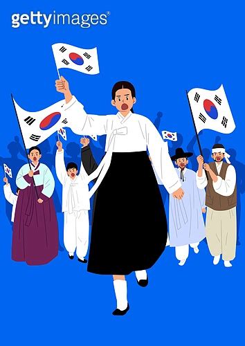 3 1운동 세계역사사건 독립운동가 태극기 광복절 한국기념일 유관순 유관순 유명인 군중 이미지 Jv11978895 게티이미지뱅크