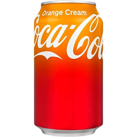 Napój Gazowany Coca Cola Orange Cream 355ml Candy Pop