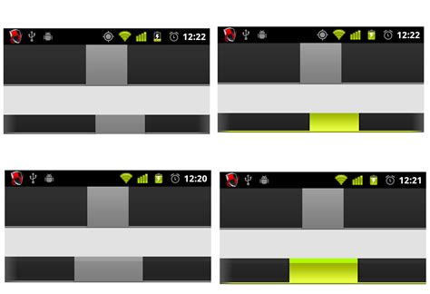 Resizing Default Android Tab Issue Stack Overflow