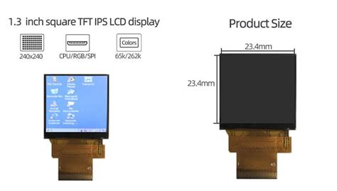 Inch Square Screen X RGB Interface Color LCD Display For Industrial Medical Display