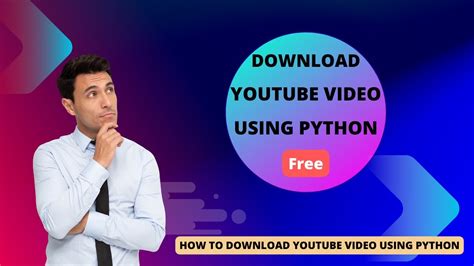 download youtube video using python youtube