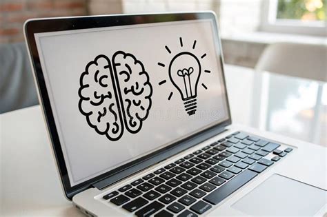 Ai Command Prompt Icon For Idea Generation Machine Learning Concept Vector On White Stock