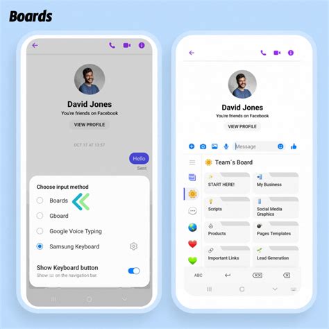 Switch To The Boards Keyboard Android Boards Help Center