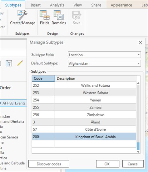 File Geodatabase Permanently Reordering Subtypes In Arcgis Pro Geographic Information