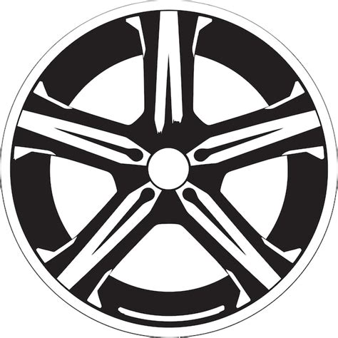 Alloy Array Arrayed Vector Logo Design Para Rodas Shiny Spin Brilliant