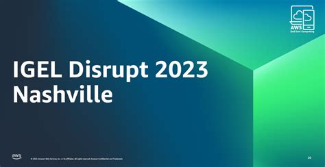 aws end user computing coming to igel disrupt 2023 in nashville