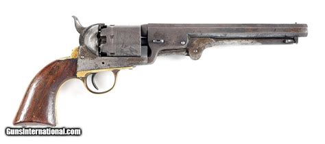 Rare N Gilon Belgian Brevette Colt 1851 Navy Percussion Revolver