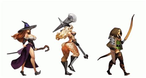 Dragons Crown Walking Animation Gif Dragons Crown Walking Animation