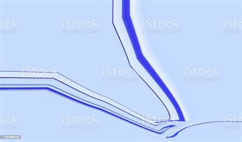 추상 파스텔 라이트 블루 배경과 선 환상 맑은 배경 럭셔리 스타일 색상 그라데이션 겨울 배너 포스터 또는 템플릿 텍스트공간을