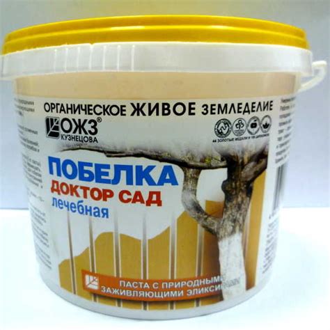 Садовая побелка лечебная "Доктор Сад" паста | отзывы