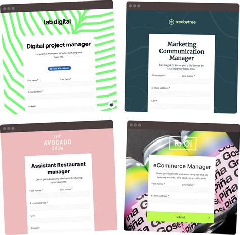 Free Job Application Form Template Level Up Your Hiring
