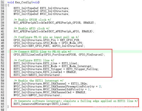 Stm32笔记之 Exit（外部中断）stm32 Exit中断详解 Csdn博客