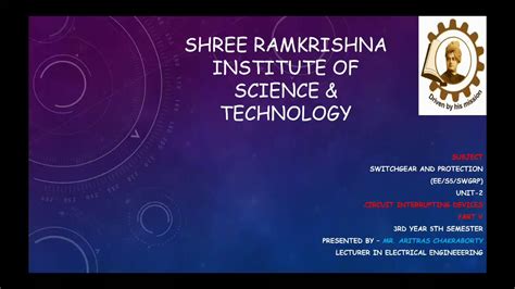 Circuit Interrupting Devices Part V Youtube