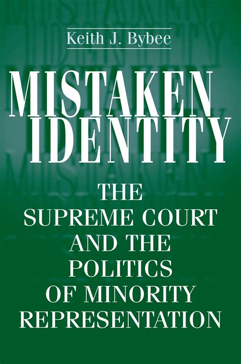 Mistaken Identity Princeton University Press
