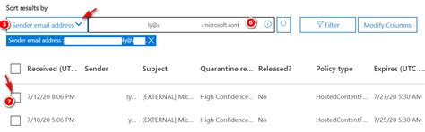 Quarantine Office 365