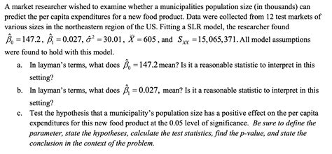 [solved] a market researcher wished to examine whether a