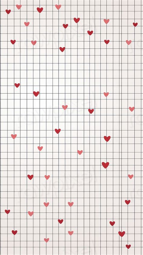 Grid Pattern Backgrounds Paper Heart Premium Photo Illustration Rawpixel